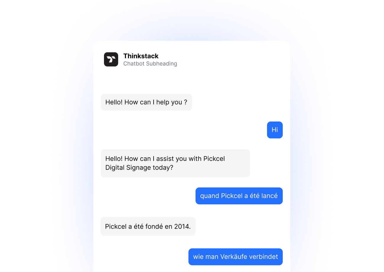 Thinkstack: Free AI chatbot maker | Embed chatbots anywhere