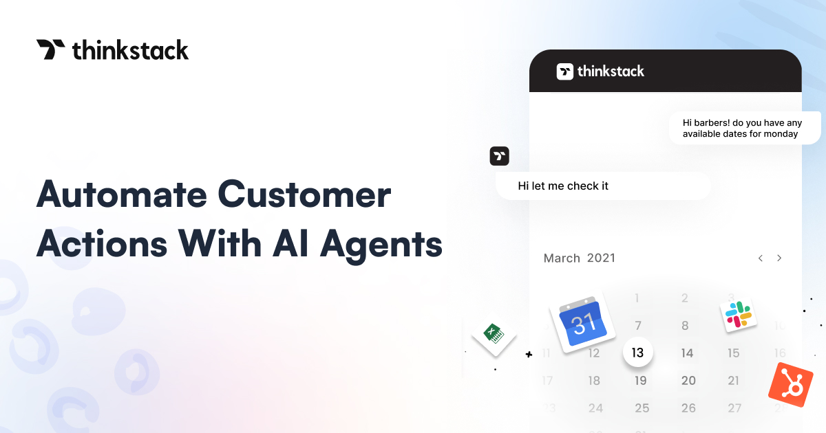 Thinkstack Actions | Execute Tasks via AI Chatbot