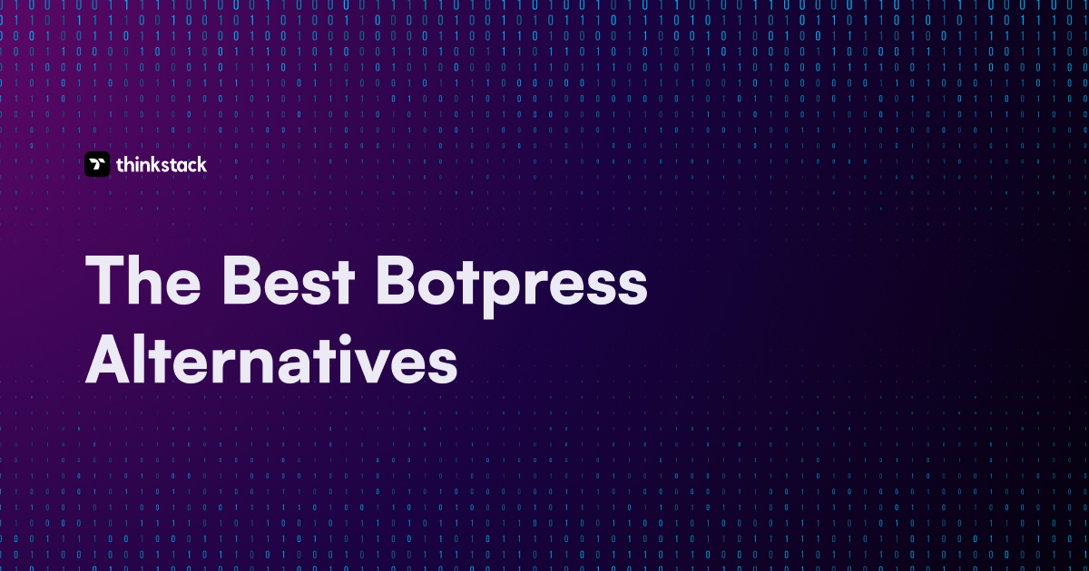 Top 12 Botpress Alternatives for 2025